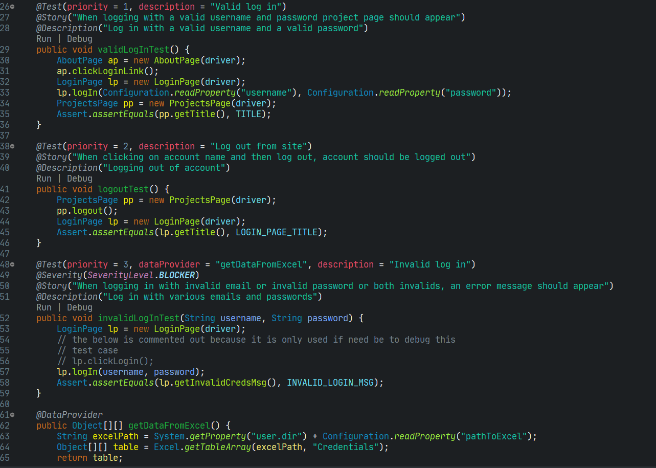 Elias Automation Project